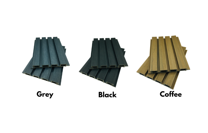 Slatted Cladding Sample | CompDeck UK